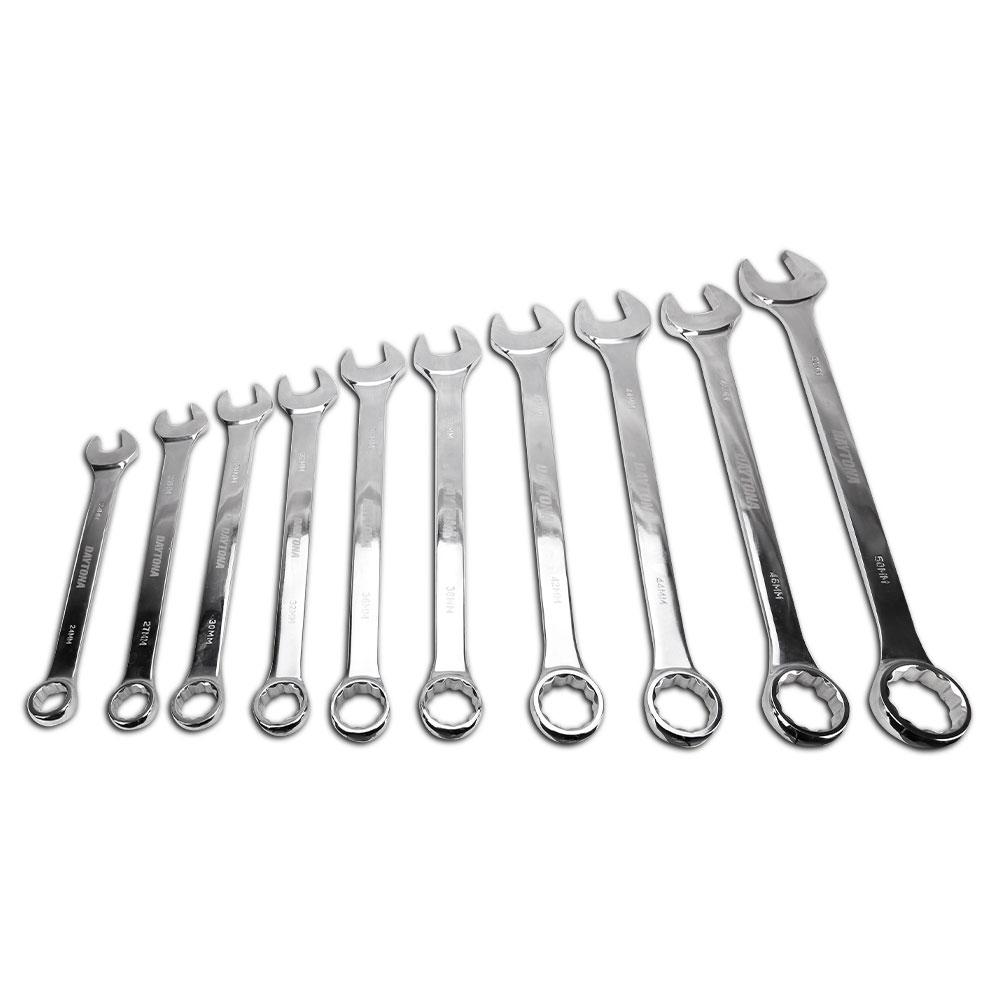 Daytona DS10PM 10pce 24mm - 50mm Metric Jumbo Combination Spanner Set