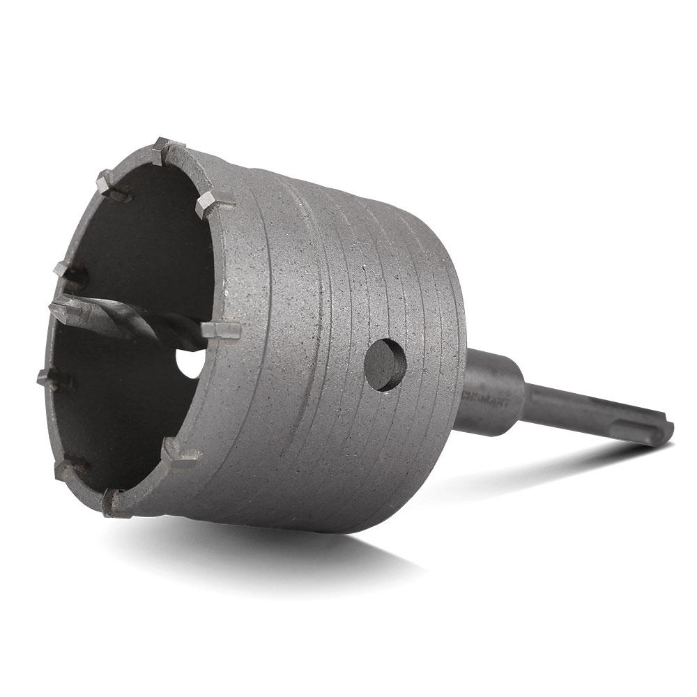 Techsmart THCT75 M16 75mm x 50mm SDS Plus TCT Hole Cutter Light Weight ...