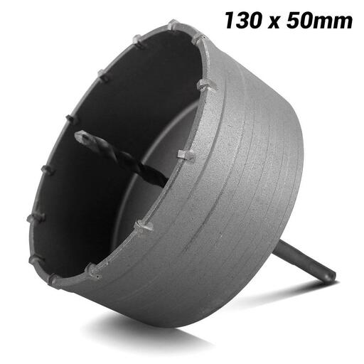 Techsmart THCT65 M16 65mm x 50mm SDS Plus TCT Hole Cutter Light Weight ...