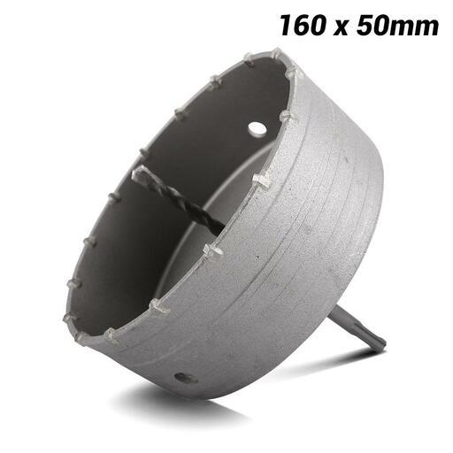 Techsmart THCT65 M16 65mm x 50mm SDS Plus TCT Hole Cutter Light Weight ...