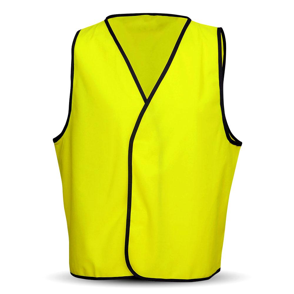 Pro Choice VDYL (SVYL-NT) Fluoro Yellow Safety Vest (LARGE) - Day Use