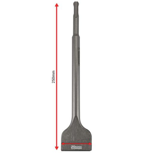 Techsmart TC2501450 14mm x 50mm x 250mm SDS Plus Chisel