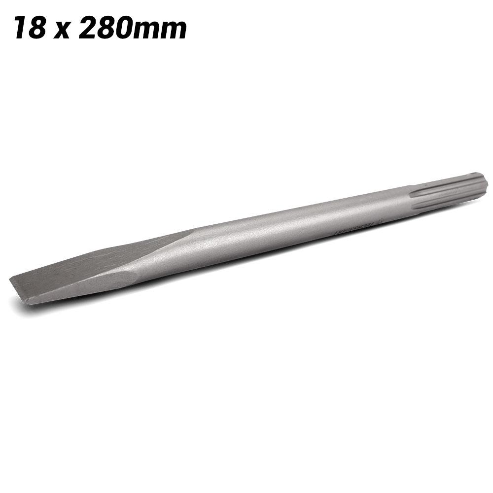 Techsmart TMFC28018 18mm x 280mm SDS Max Flat Chisel
