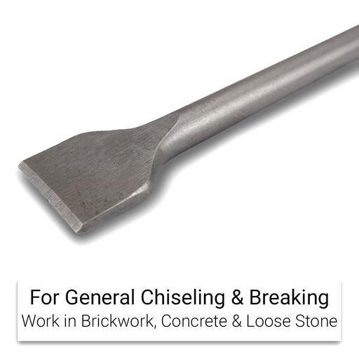 Techsmart TMC4001850 18mm x 400mm x 50mm SDS Max Chisel