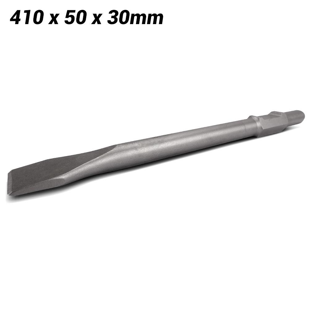 Techsmart TPHC4103050 30mm x 410mm x 50mm PH65A 30mm Hex Heavy Duty Chisel