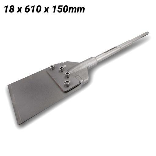 Techsmart T610MFS 610mm x 150mm SDS Max Floor Scraper