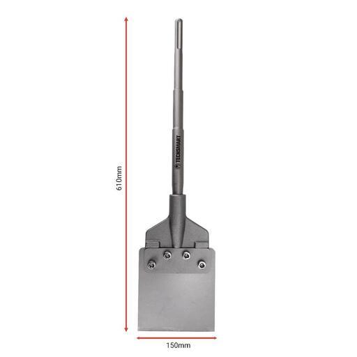 Techsmart T610MFS 610mm x 150mm SDS Max Floor Scraper