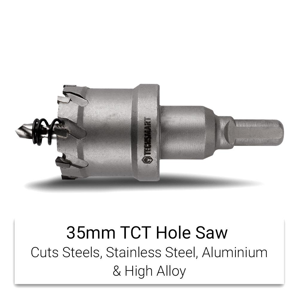 Techsmart TE10HS 10pce TCT Holesaw Set
