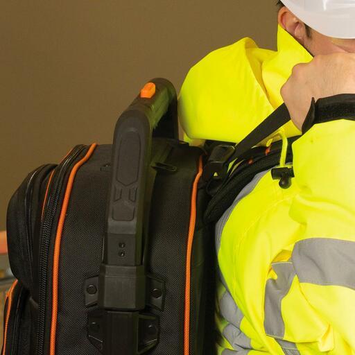 Klein A-55604 Tradesman Pro Rolling Tool Backpack