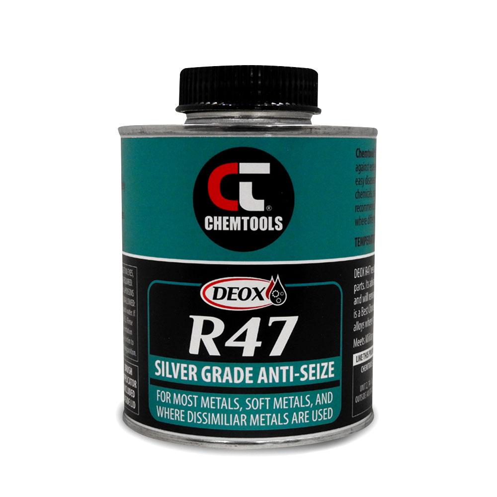 Chemtools CT-R47-500BT 500g Brush Top DEOX R47 Silver Grade Anti-Seize