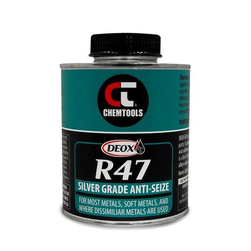 Chemtools CT-R47-500BT 500g Brush Top DEOX R47 Silver Grade Anti-Seize