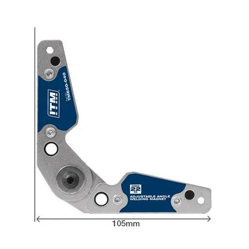 ITM TM650-040 105mm 22kg Inside & Outside Adjustable Angle Welding Magnet