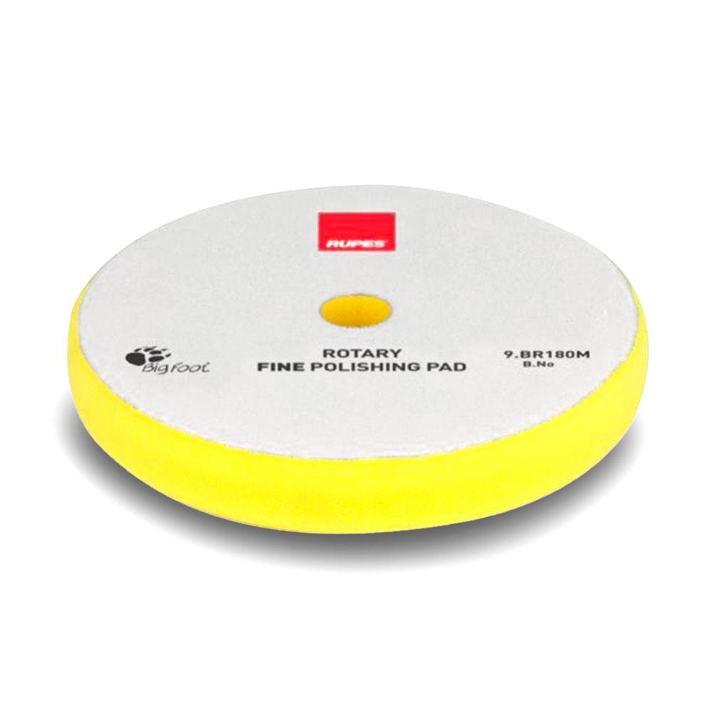 Rupes 9.BR180M/1 160mm (6-1/4") Yellow Fine Foam Polishing Pad