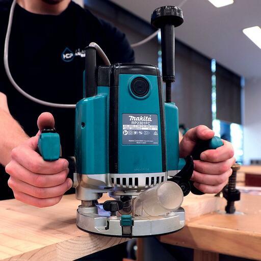 Makita RP2301FC05 2100W 12.7mm (1/2") Plunge Router