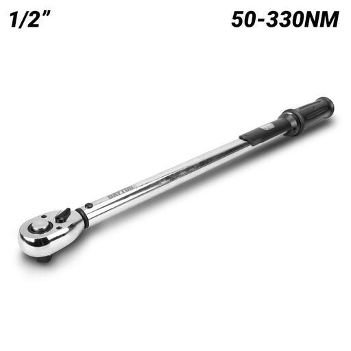 Daytona DL12TW60NMWT 1/2" Drive 580mm Long Handle Window Type Torque ...
