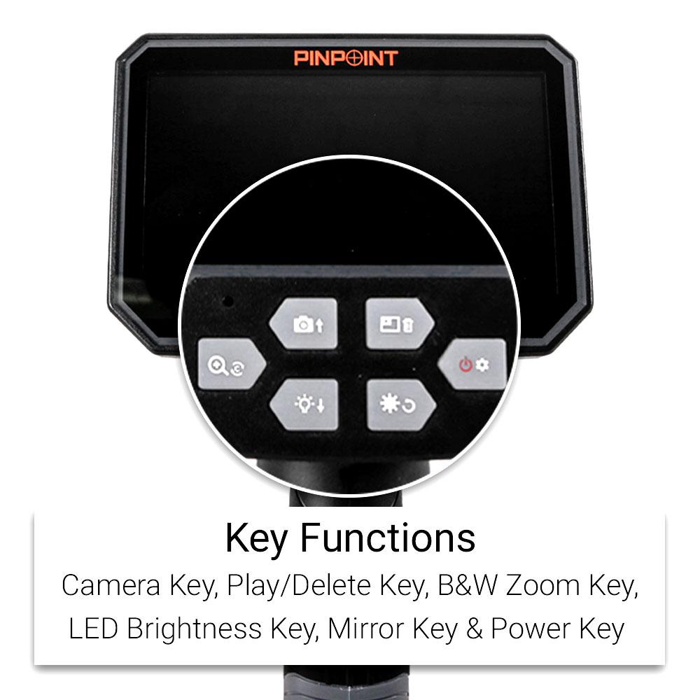 Pinpoint PP5 HD Recording Inspection Camera with 5" Colour LCD