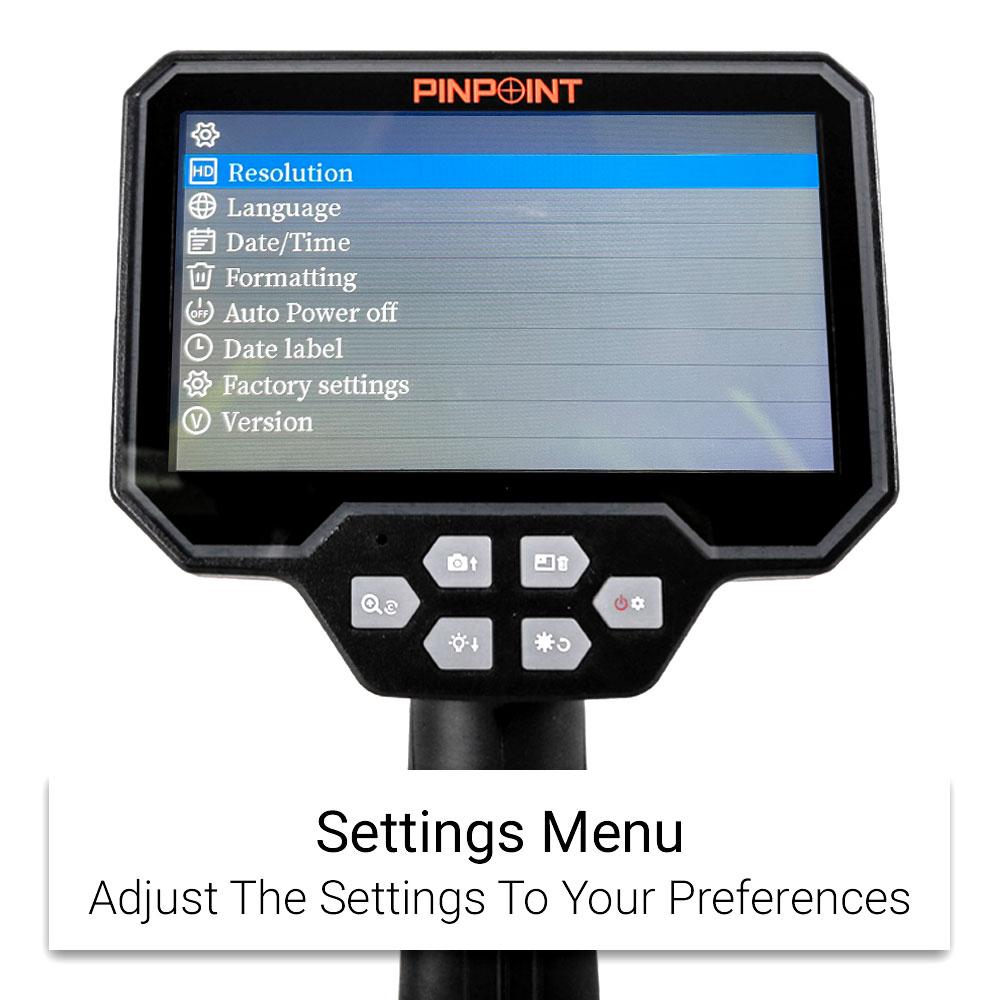 Pinpoint PP5 HD Recording Inspection Camera with 5" Colour LCD
