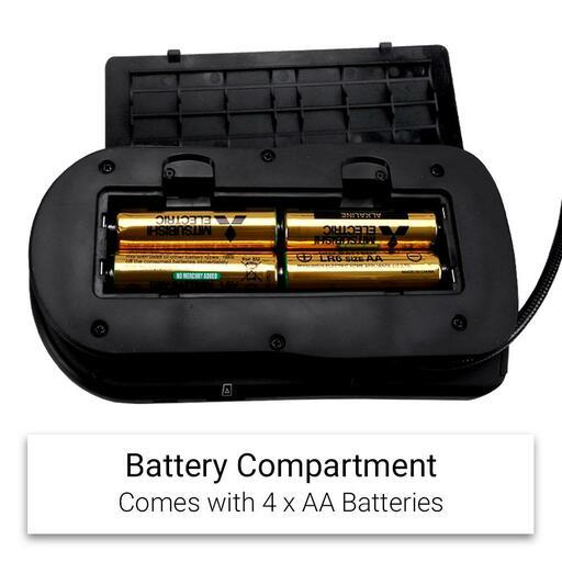 Pinpoint PP43 Waterproof Wire Borescope Inspection Camera with 4.3 ...