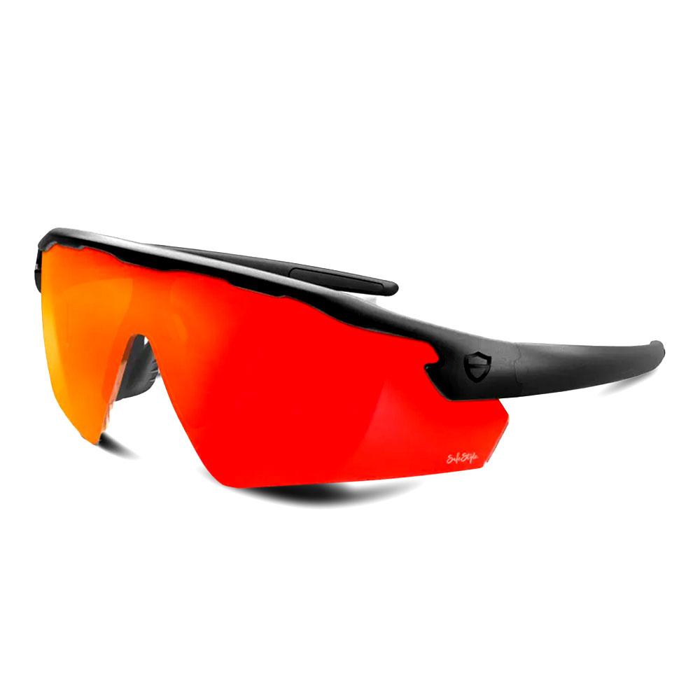 SafeStyle PHMBRT100 Phantoms Matte Black Frame Reflectors Red Lens