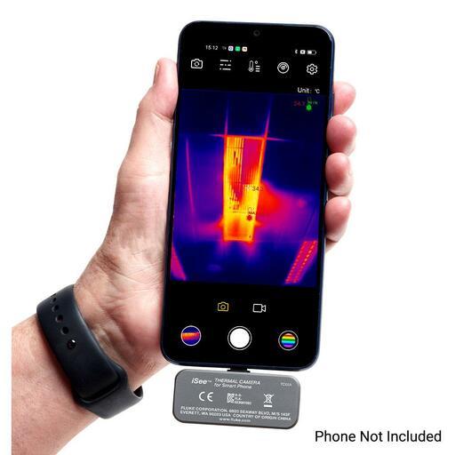 Fluke FLUKE-TC01A (5518338) iSEE Mobile Thermal Camera for Android ...