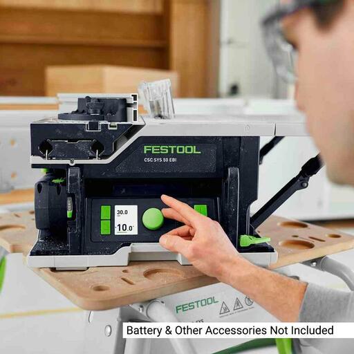 Festool CSC SYS 50 EBI Basic (576820) 36V (18V x 2) Li-ion Cordless ...