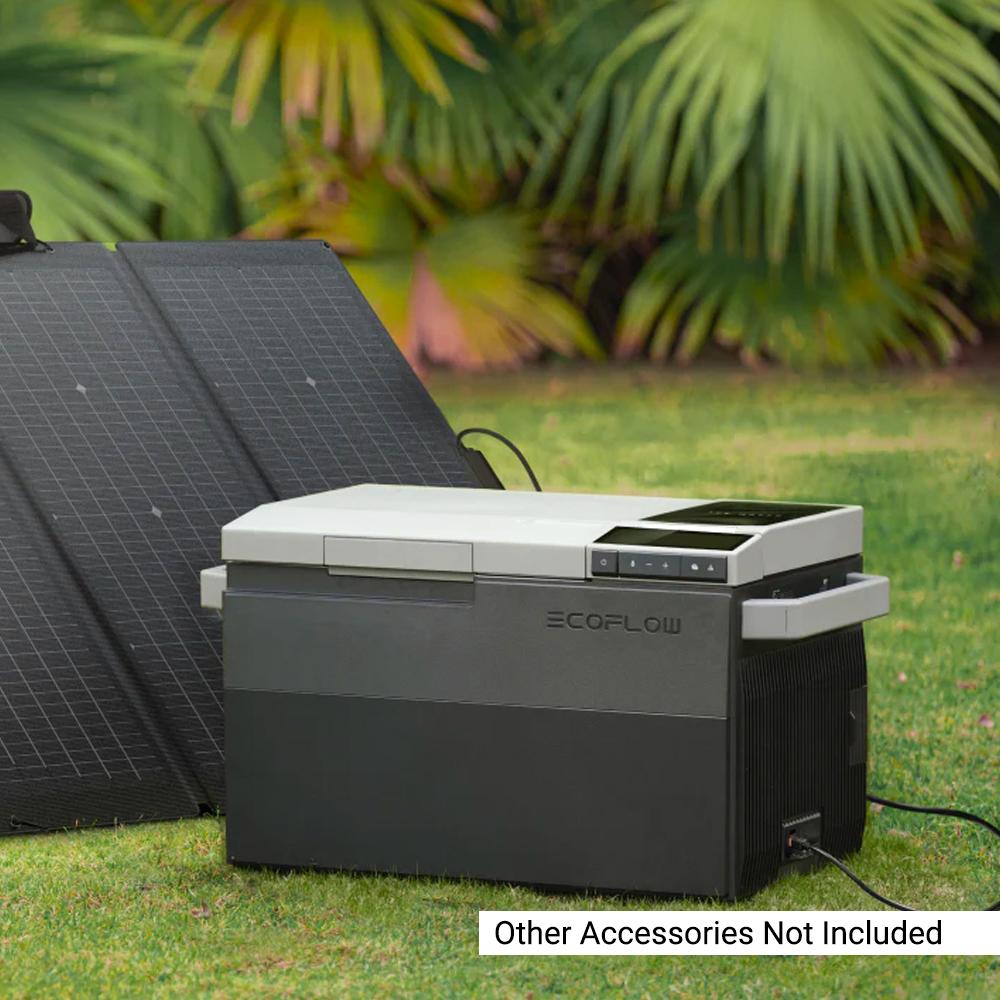 EcoFlow ZYDBX100-AU-EB 120W GLACIER Portable Dual Zone Refrigerator ...