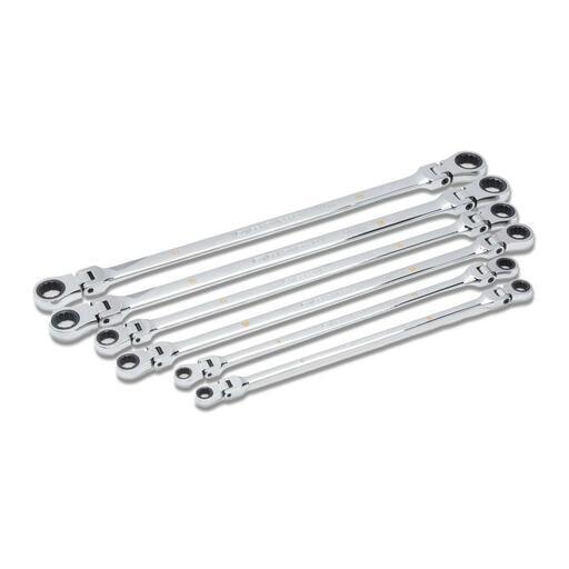 GEARWRENCH 86830 6pce 90-Tooth 12 Point Metric GearBox Double Flex ...