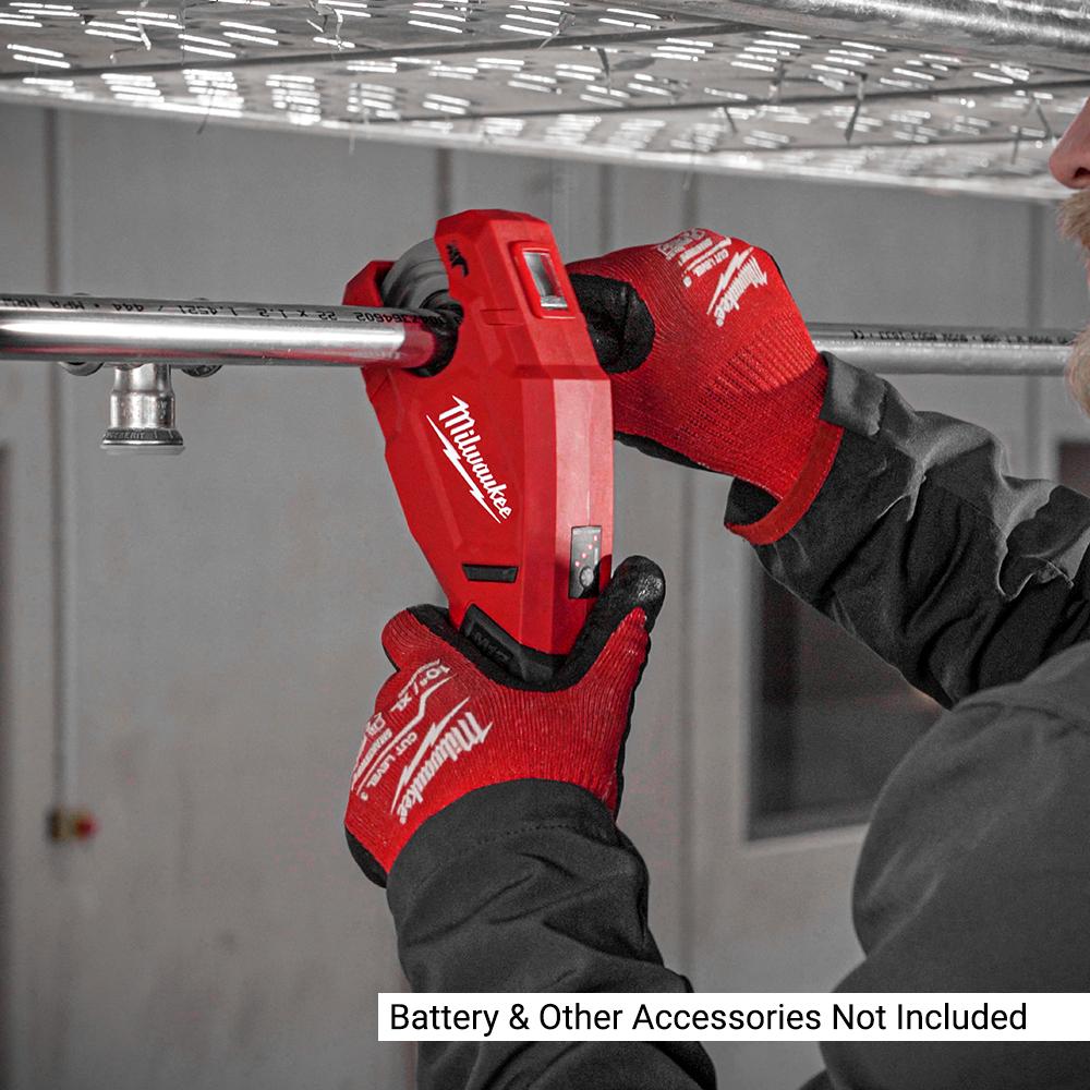 Milwaukee M12PCSS0 12V Li-ion Cordless Stainless Steel Pipe Cutter ...
