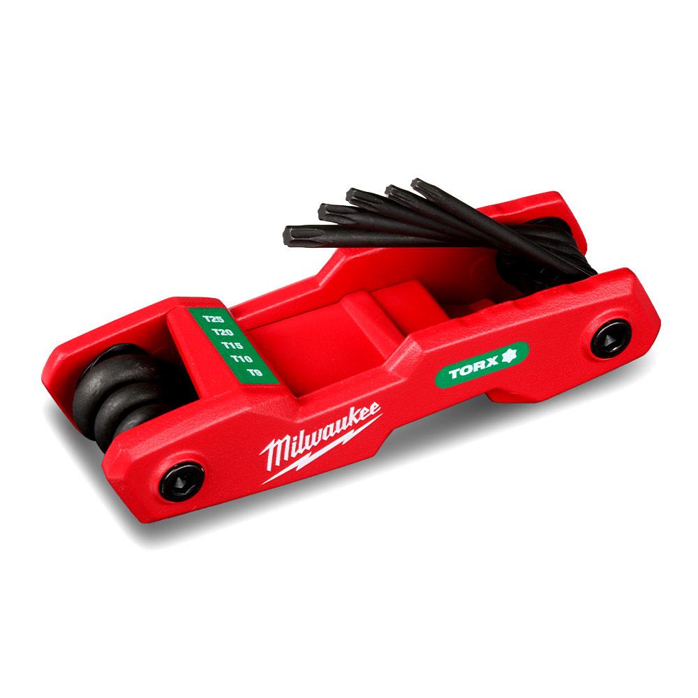 Milwaukee 48222184 8pce Torx Folding Hex Key Set
