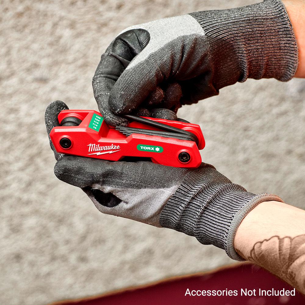 Milwaukee 48222184 8pce Torx Folding Hex Key Set