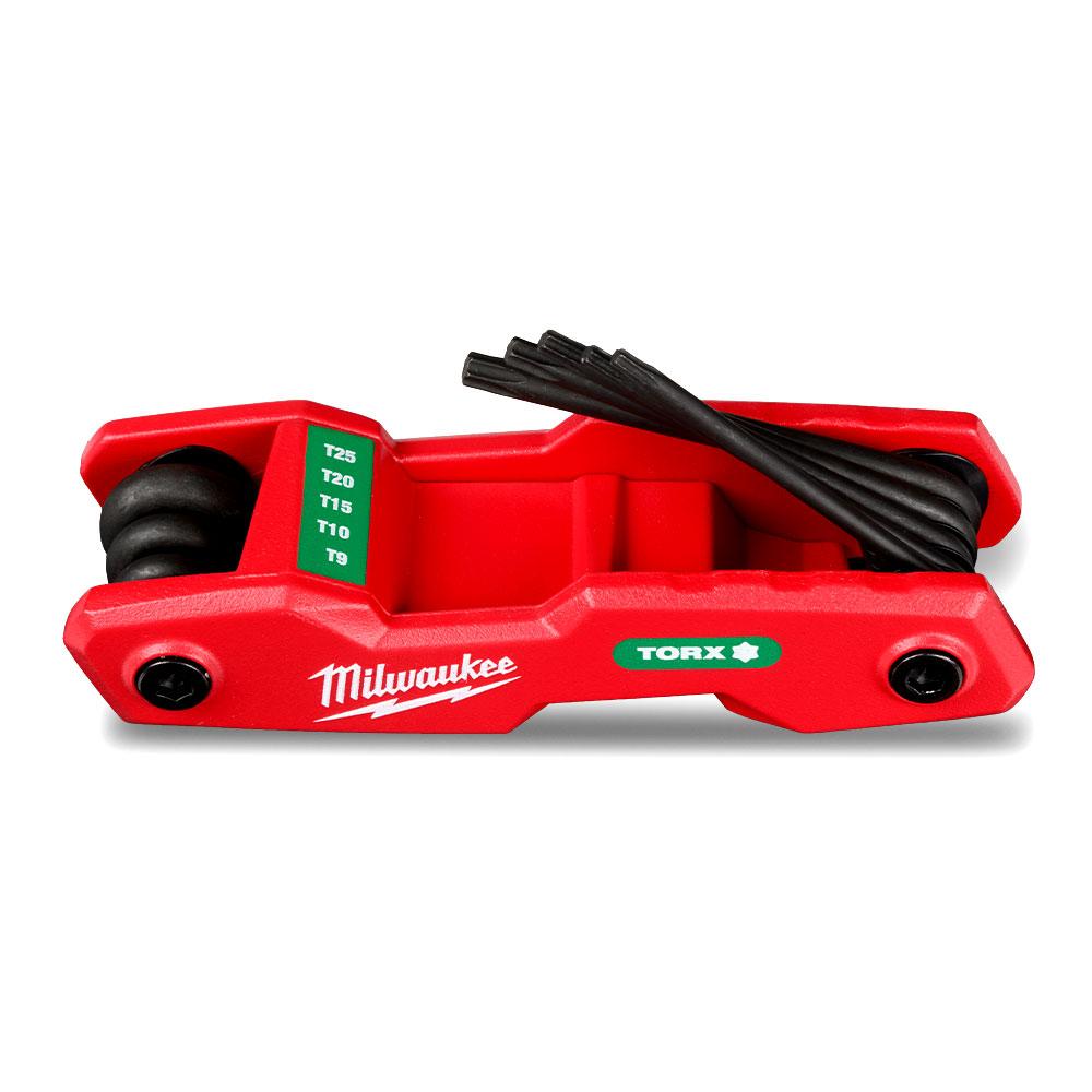 Milwaukee 48222184 8pce Torx Folding Hex Key Set