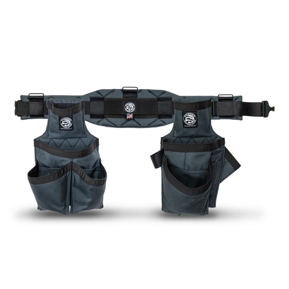 Badger Tool Belts 461010 Gunmetal Grey Carpenter Tool Belt Set