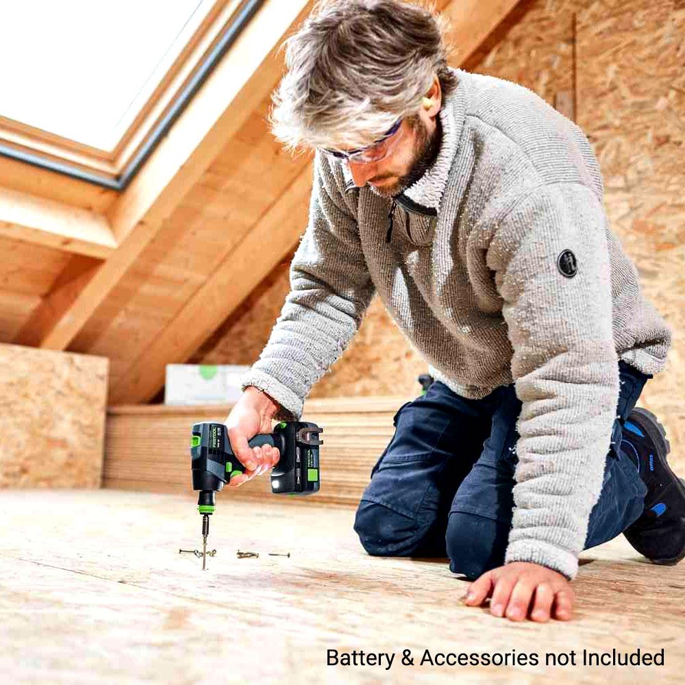 Festool TXS 18-Basic (576894) 18V Li-ion TXS Cordless Brushless Compact 2 Speed Drill With Systainer