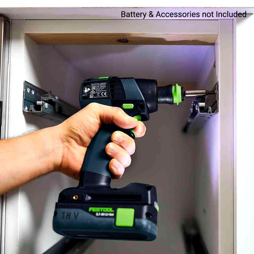 Festool TXS 18-Basic (576894) 18V Li-ion TXS Cordless Brushless Compact 2 Speed Drill With Systainer