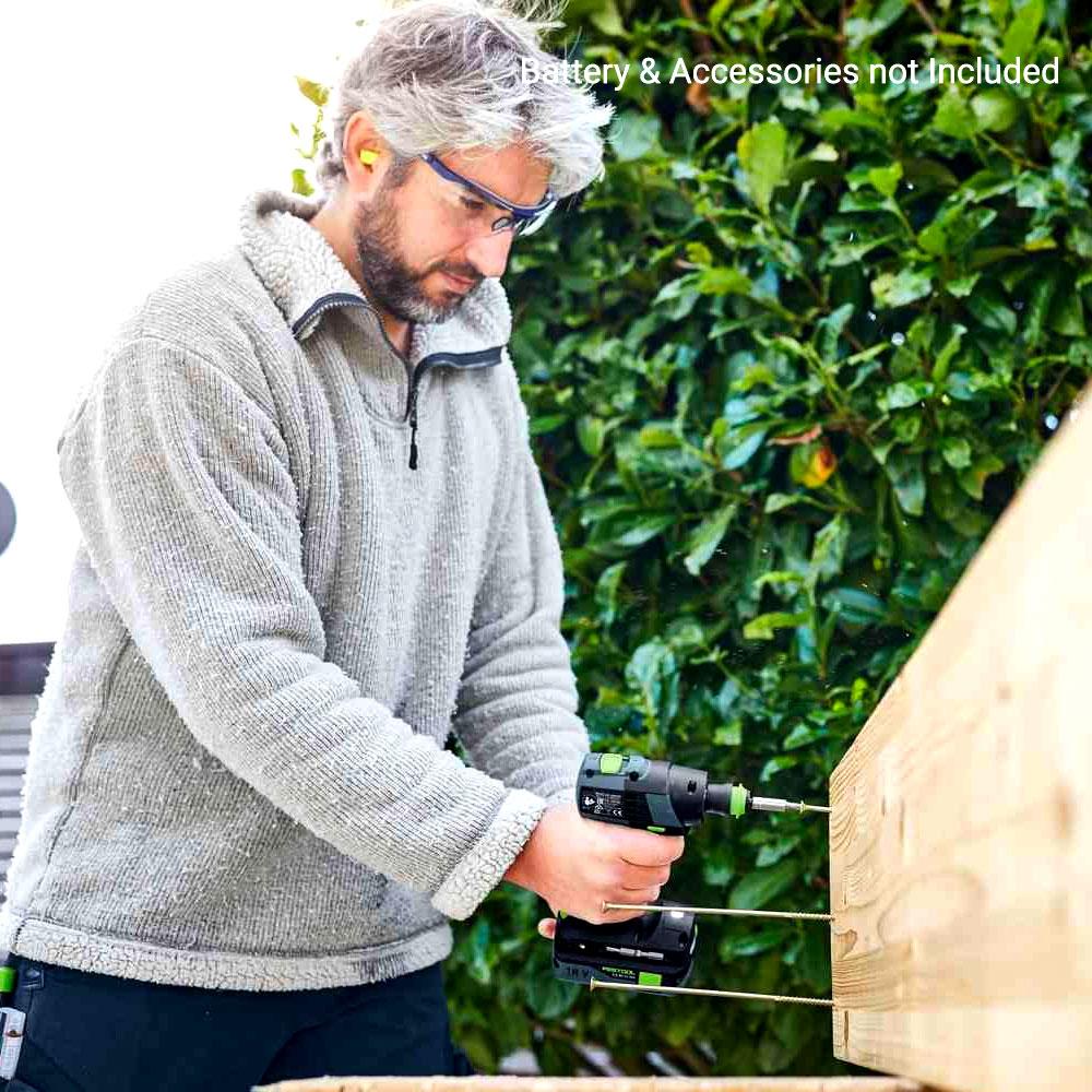 Festool TXS 18-Basic (576894) 18V Li-ion TXS Cordless Brushless Compact 2 Speed Drill With Systainer