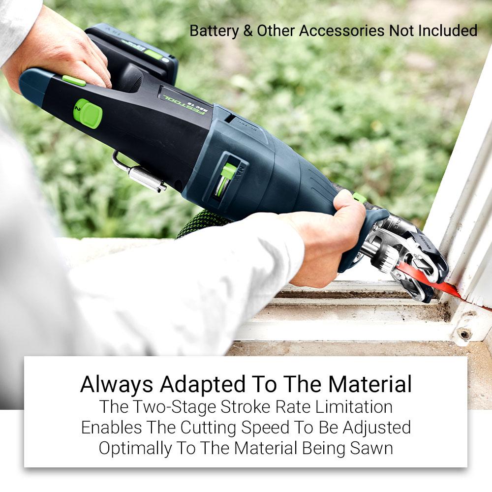 Festool RSC 18 EB Basic (576947) 18V Li-ion Cordless Brushless ...