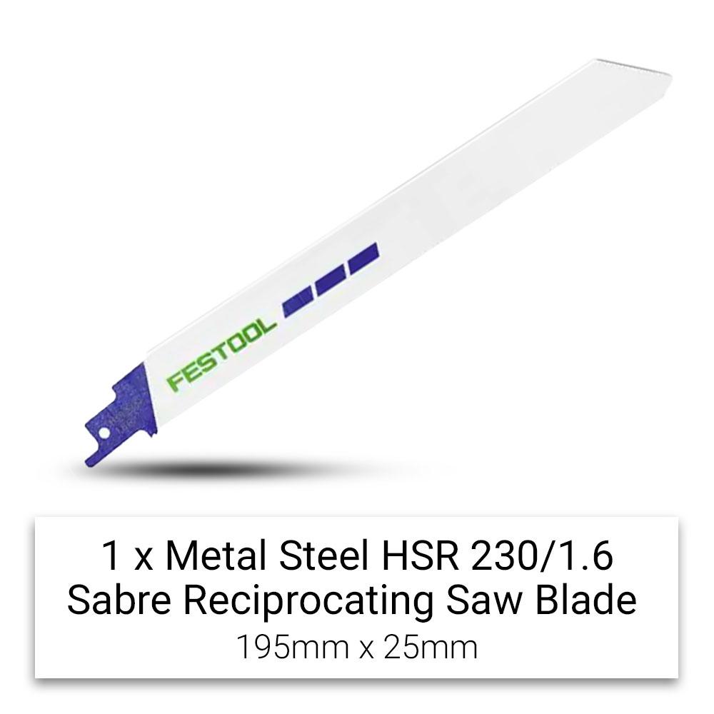 Festool RS-Sort/5 (577496) 5pce Assorted Recipro Saw Blade Set