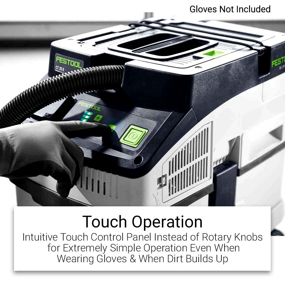 Festool T 25 HEPA (577534) 1200W 25L CT Vacuum Dust Extractor