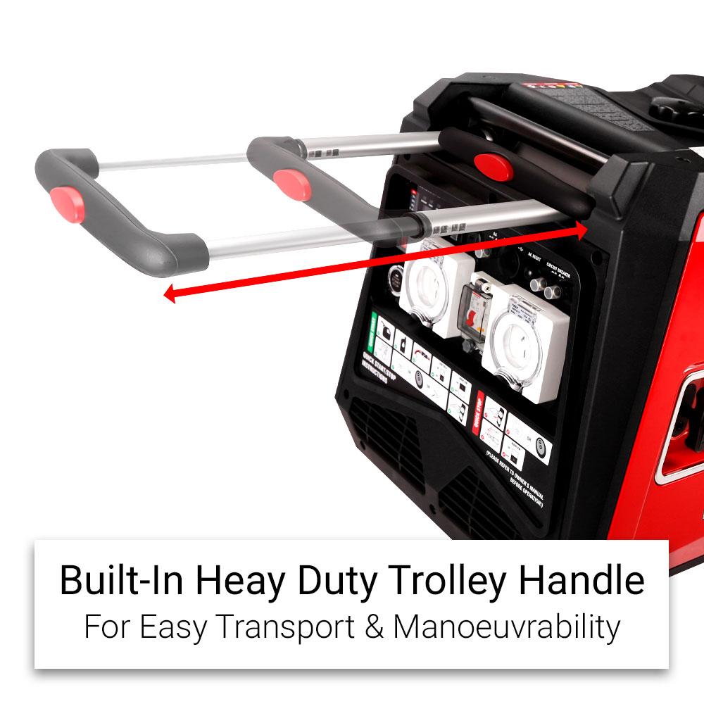 Gensafe GF6500 6.5kW 8kVA Portable Inverter Generator