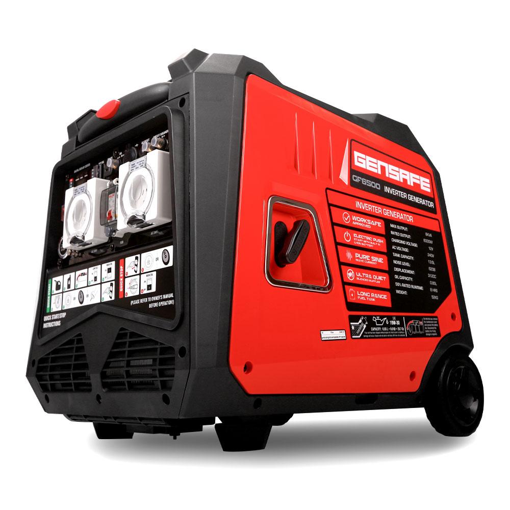 Gensafe GF6500 6.5kW 8kVA Portable Inverter Generator
