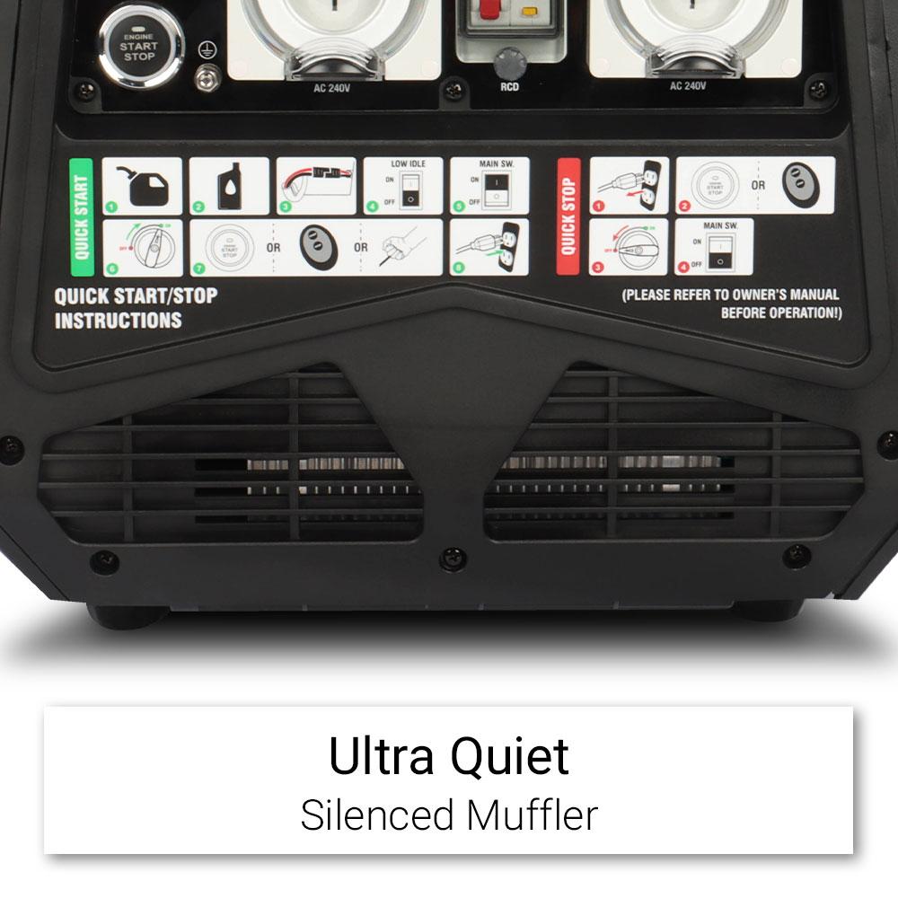 Gensafe GF6500 6.5kW 8kVA Portable Inverter Generator