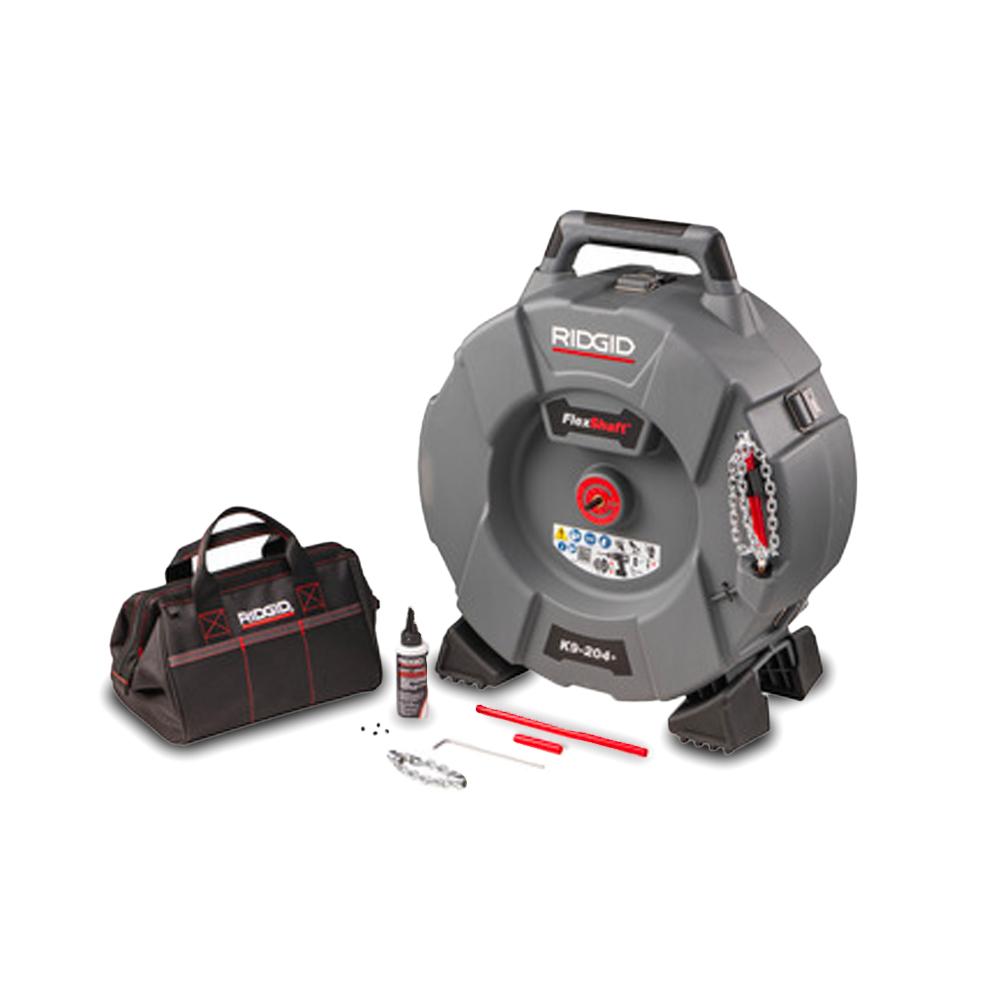 Ridgid K9-204+ (76198) 2"-4" (50-100mm) FlexShaft Pipe Cleaning Machine