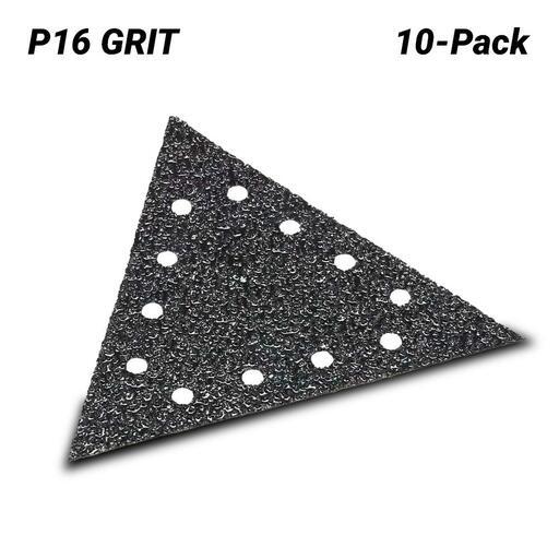 Flex 290-12SE-P16-VE10 (350095) 10-Pack 290mm P16 Grit Triangle Hook ...
