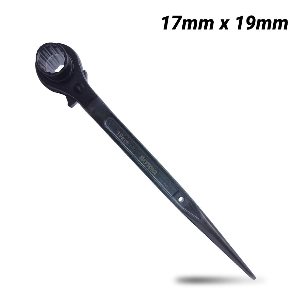 Daytona DRP1719 17mm x 19mm Ratchet Podger Spanner