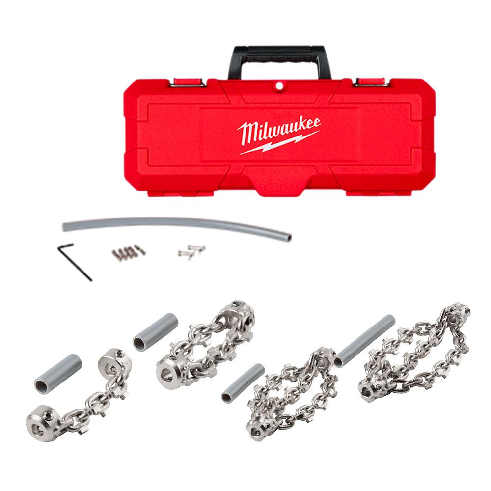 Milwaukee M18FFSMCCKIT 1-1/2" – 4" Carbide Chain Knocker Kit