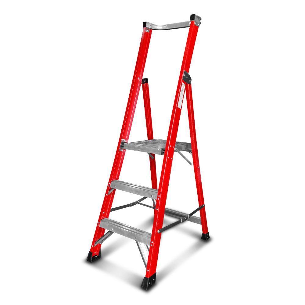 Climbrite CSTEP3ECO 0.9m 3 Step Eco Fibreglass Platform Ladder