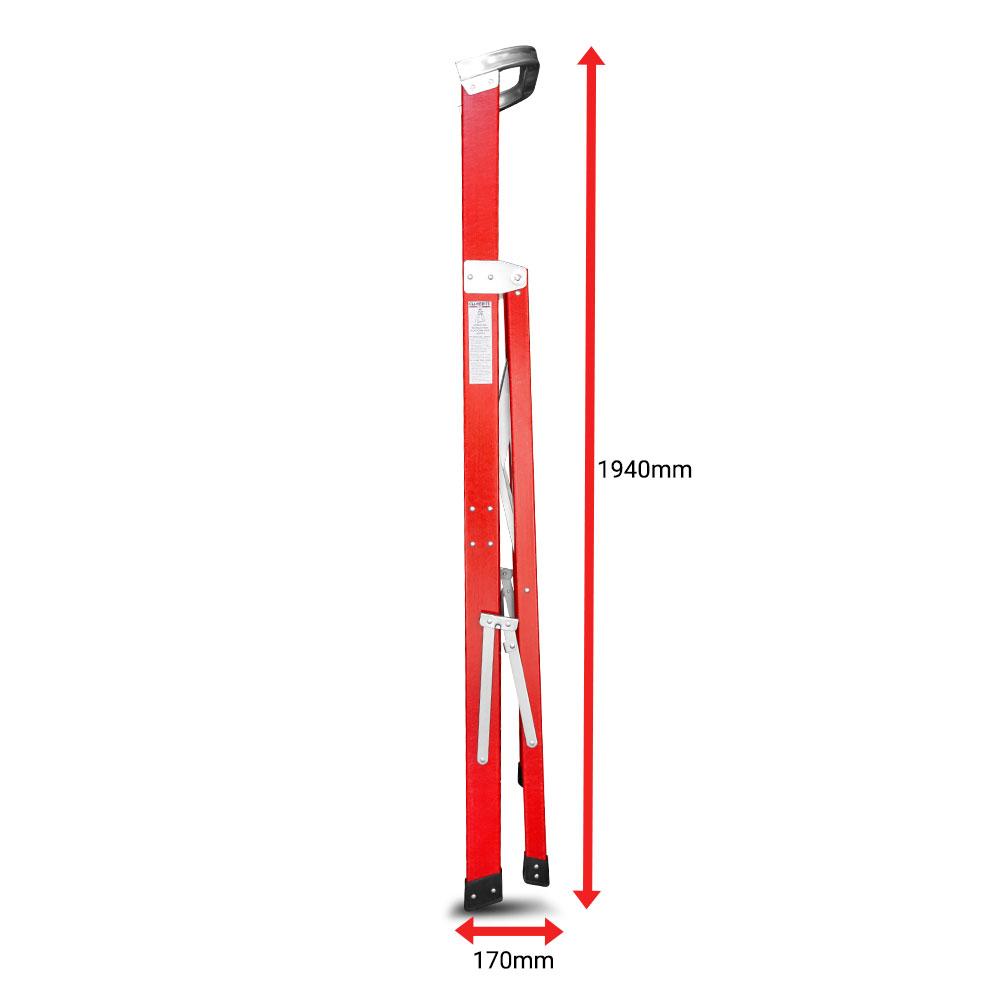 Climbrite CSTEP3ECO 0.9m 3 Step Eco Fibreglass Platform Ladder