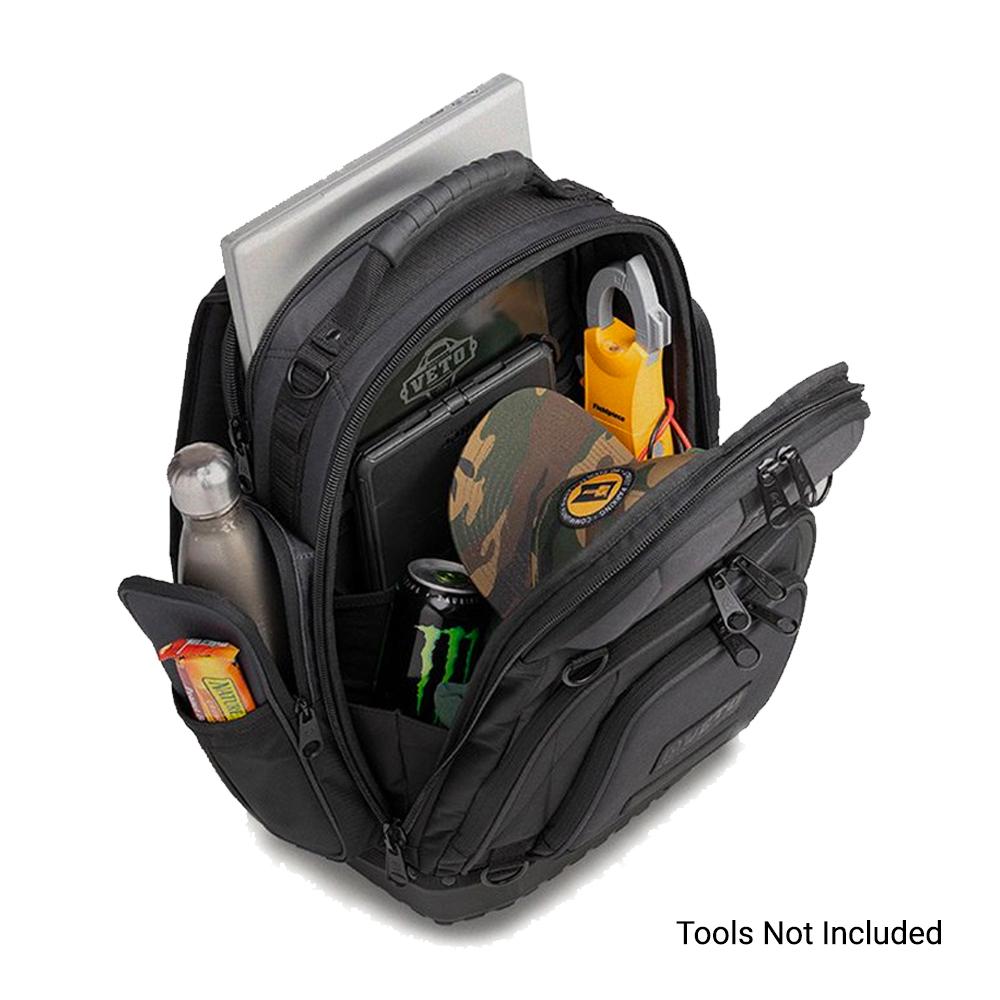 Veto Pro Pac VETOEDCPAC-LCBCARBON Large Everyday Carry Backpack - Carbon