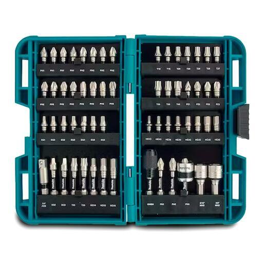 Makita E-19299 60pce Impact XPS Impact Bits Set With Quick Chuck Impact ...