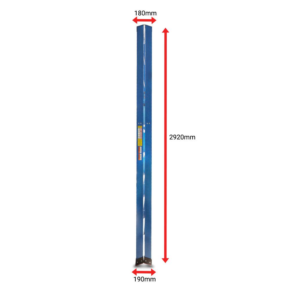 Climbrite CDSTEP8 2.7m 8 Step Fibreglass Double Sided Ladder